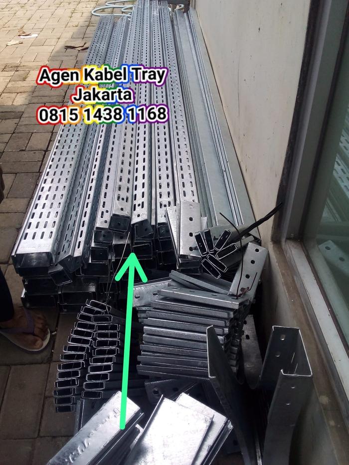 Jual KABEL TRAY 1.2 MM - TIPE C - 50X50X2400MM ELEKTRO GALVANIS ...