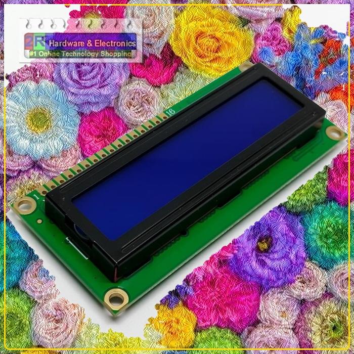 Jual LCD Display 1602 Blue 5V 16x2 character - Kota Surabaya - 2R Hardware & Electronic | Tokopedia