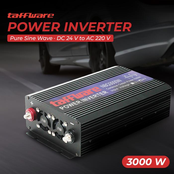 Jual Power Inverter Pure Sine Wave DC 12V 24V to AC220V 3000W PSW 3000 WATT - 24V - Jakarta ...