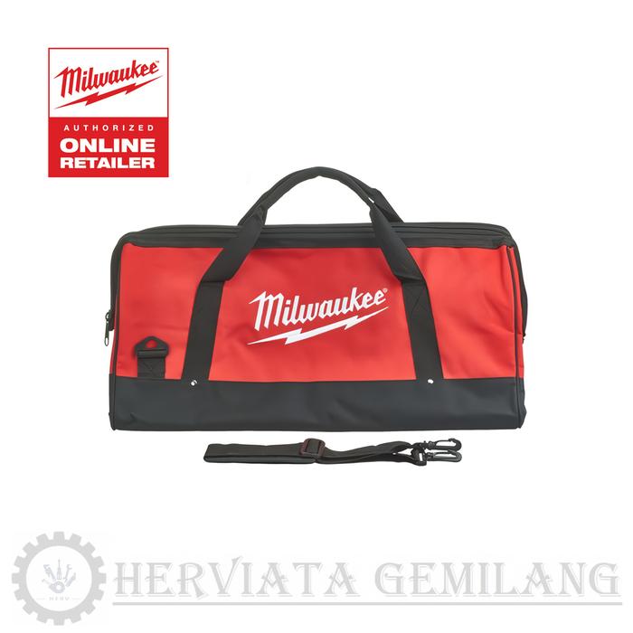 Jual Milwaukee M18 Contractor Bag Size L / Canvas Tool Bag / Tas ...