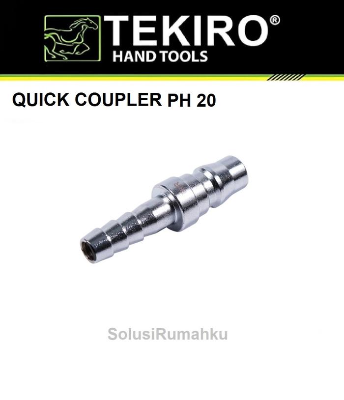Jual Tekiro Quick Coupler Angin PH20 PH 20 / Nepel Selang Kompresor ...