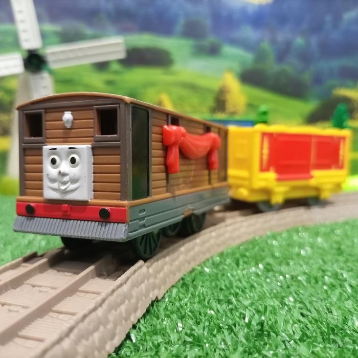 Jual Thomas & Friends Old TrackMaster - Plarail Toby and the Clown Car ...