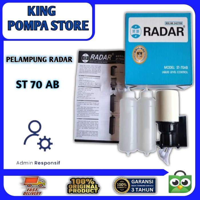 Jual OTOMATIS TOREN ATAU OTOMATIS PELAMPUNG ATAU RADAR, OTOMATIS ...