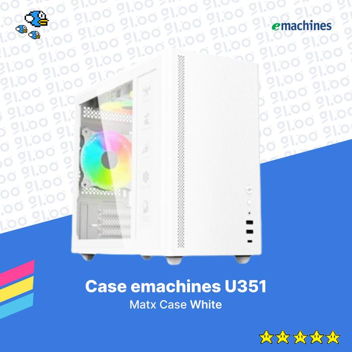 Jual Casing PC Emachine U351W White M-Atx | Simple minimalis case pc ...