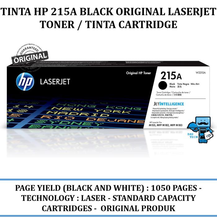 Promo Tinta / Toner HP 215A Black Original Laserjet Toner / Tinta ...