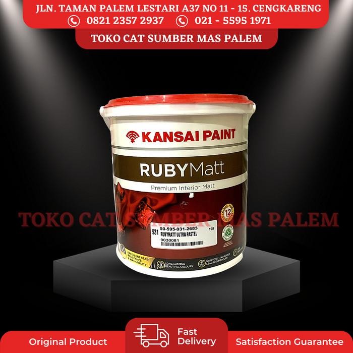 Jual CAT TEMBOK INTERIOR KANSAI PAINT RUBBY MATT TINTING (BISA REQUEST ...