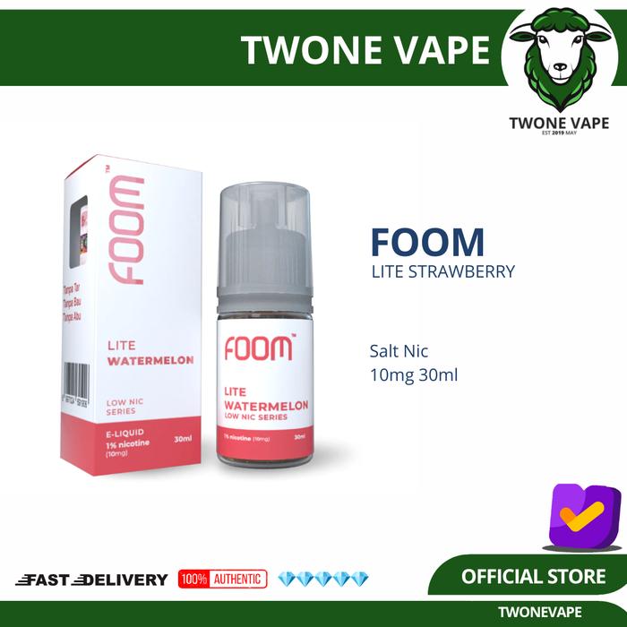 Jual Foom Lite Seris Mango/Honeydew/Watermelon/Berry Salt Nic 30Ml ...