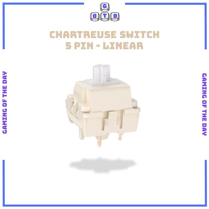 Promo Royal Kludge RK Chartreuse Linear Mechanical 5 Pin Switch ...