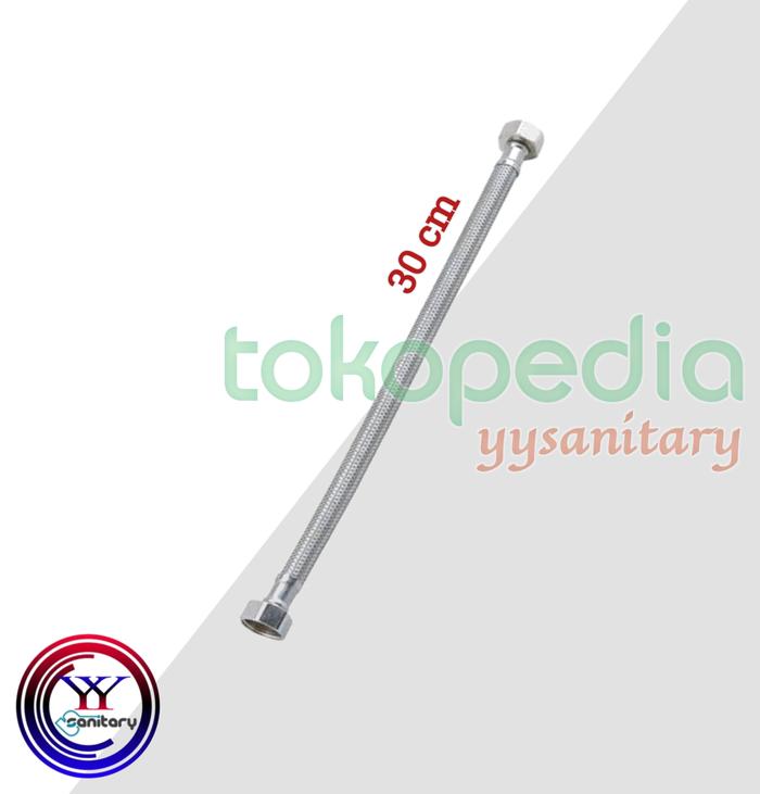 Promo Flexible Hose TOTO 25 cm / Flex Anyam Kloset , Wastafel , Sink ...