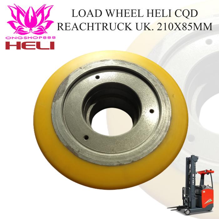 Jual Roda Reachtruck 210x85mm Load Wheel HELI CQD Electric Forklift ...