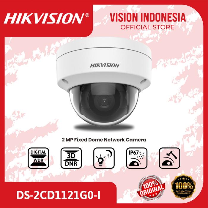 Jual HIKVISION DS-2CD1121G0-I IP CAMERA 2MP FIXED DOME CAMERA - Jakarta ...