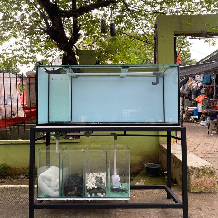 Jual SET AQUARIUM UKURAN 180x80x70cm SUMP FILTER DAN RAK HOLO - Jakarta ...