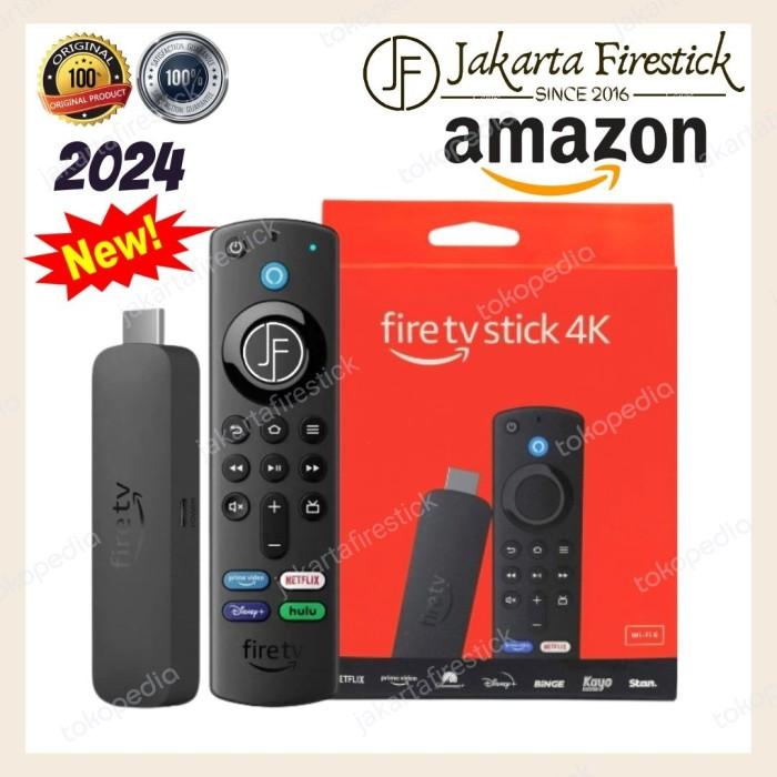 Jual Amazon Firestick (Bisa Pakai Indihome & Amazon Prime) 4K & 4K max ...