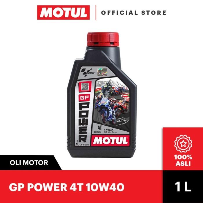 Promo Oli Motor Motul GP POWER 4T 10W40 1L II - Jakarta Utara - MOTUL Indonesia Official Store ...