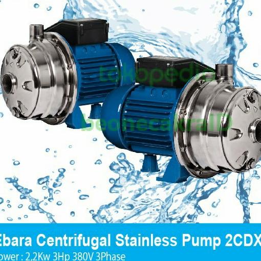 Jual EBARA Pompa Air 2CDX200/30 3HP 380V Centrifugal Pump Stainless - Kab. Bogor - beonecakraID ...
