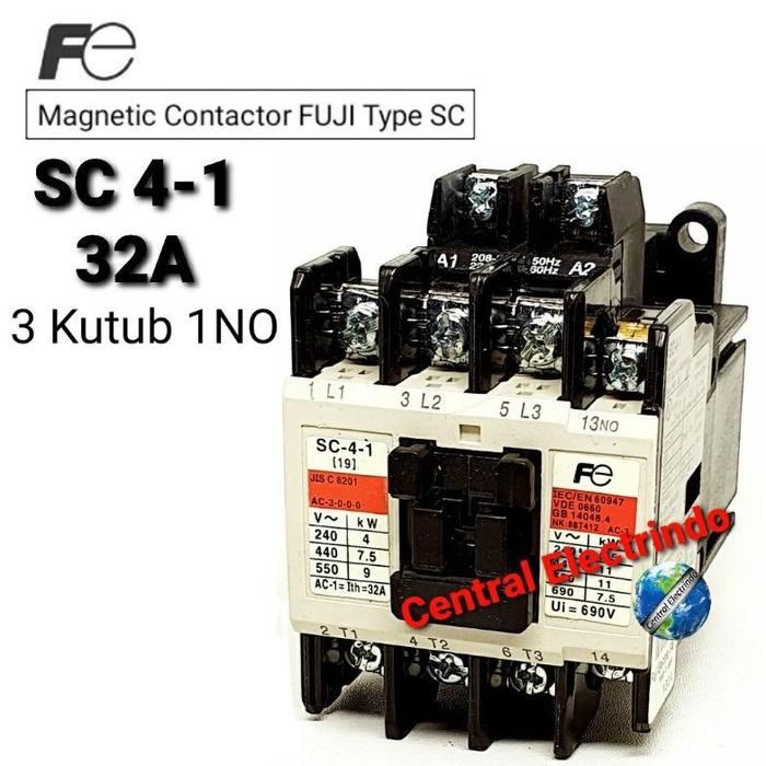 Jual Kontaktor Contactor SC 4-1 AC 220V. - AC 380V - Jakarta Barat ...