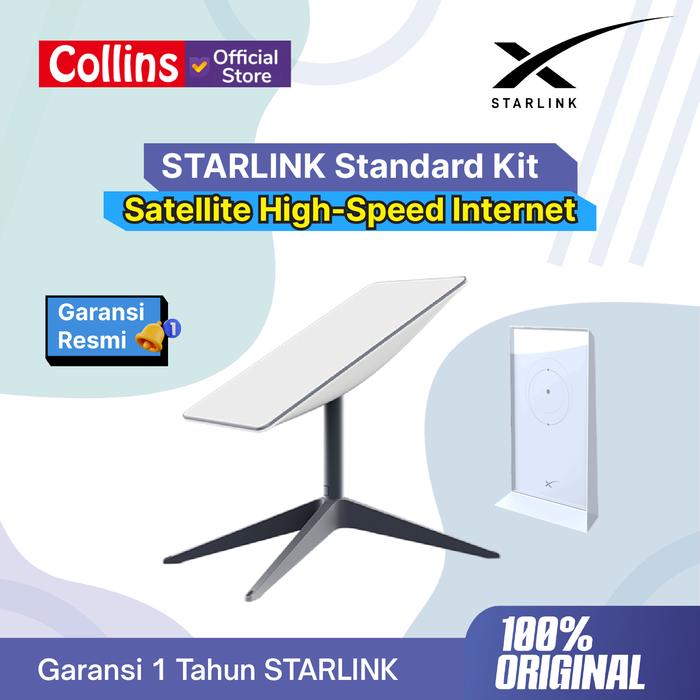 Promo STARLINK Standard Internet Kit Satellite Antenna & WiFi Router ...
