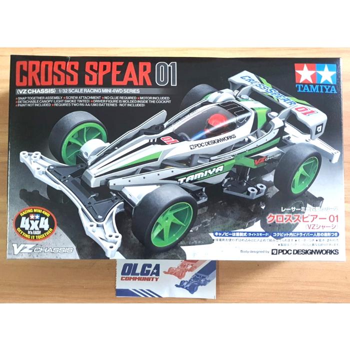 Jual Tamiya 18103 Cross Spear 01 VZ Chassis Original - Kota Semarang ...