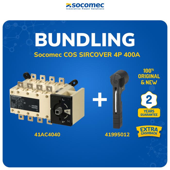 Promo Socomec COS SIRCOVER 4P 400A - 41AC4040 + 41995012 Cicil 0% 3x - Jakarta Pusat - Socomec ...