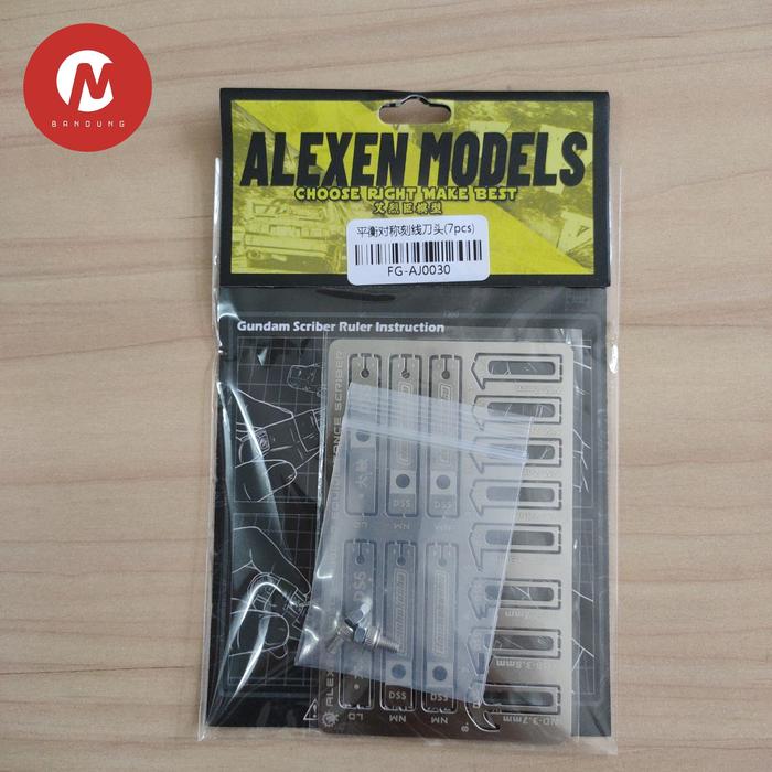 Jual ALEXEN AJ0030 Gundam/AFV/Aircraft Symetric Scribing Replaceable ...