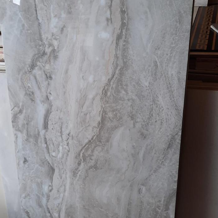 Jual meja granit meja santai/ruang tamu 60x120 bevel keliling grey ...