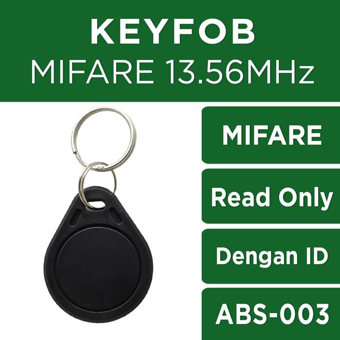 Jual Keyfob MIFARE Classic IC Card 1K 13.56Mhz NFC Card ISO 14443A NXP ...