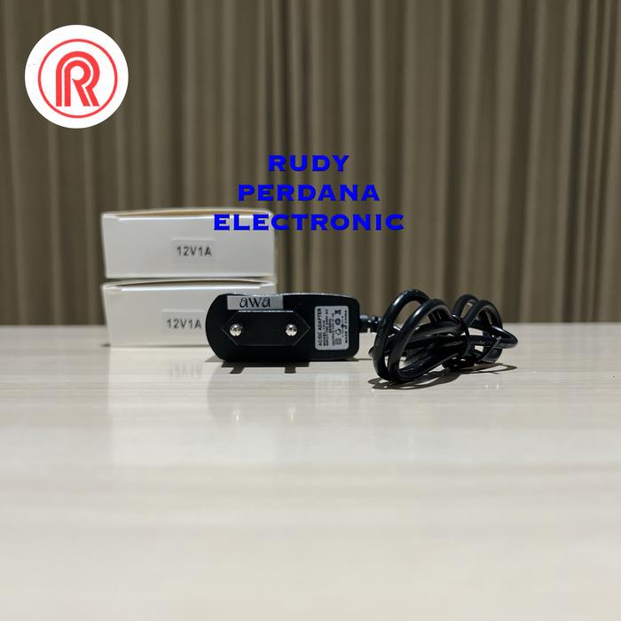 Jual ADAPTOR 12V 1A MURNI 12 VOLT 1 AMPERE TANCAP AWA - Kota Bogor ...