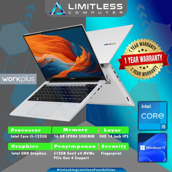 Promo Advan WORKPLUS Intel Core i5 1235U 16GB 512GB Windows 11 Laptop - Kota Semarang ...
