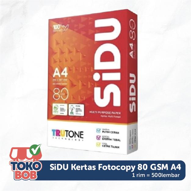 Jual SiDU Kertas HVS A4 80 gsm - 1 rim - Jakarta Barat - Cek Toko BOB ...