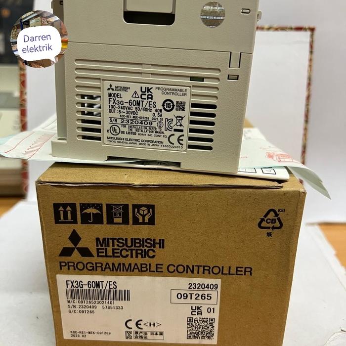 Jual mitsubishi plc FX3G-60MT/ES - Jakarta Barat - darren elektrik ...