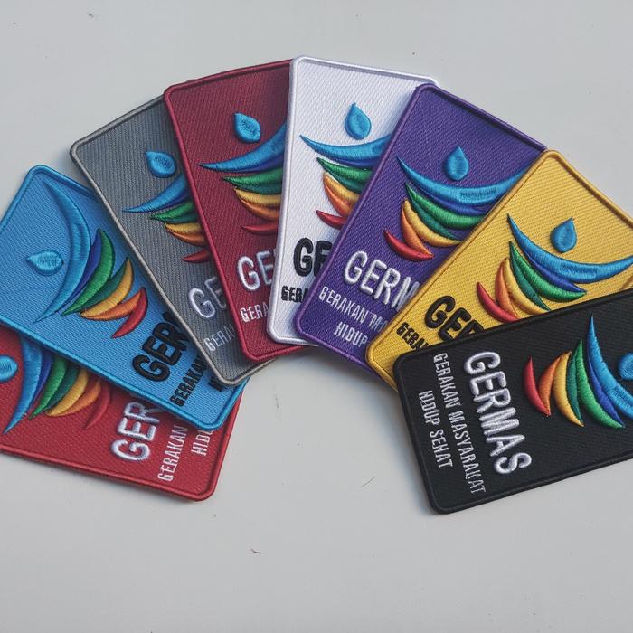 Jual patch bordir logo Germas timbul 3D - Jakarta Utara - segoro mas ...