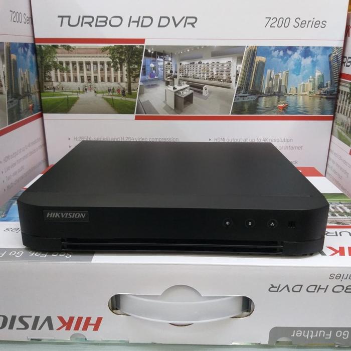 Jual DVR HIKVISION 4CH up to 4MP-5MP iDS-7204HQHI-M1/E SUPPORT CAMERA ...