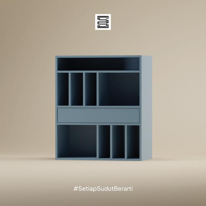 Promo Rak Vinyl / Vinyl Display Record Box Stand Premium HPL Supernata ...