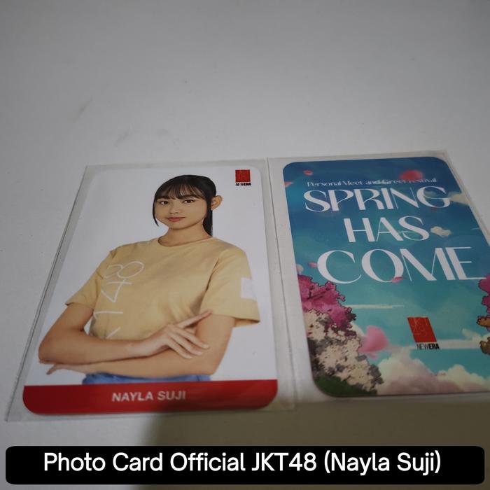 Jual Photocard Jkt48 Official Spring Has Come (nayla Suji) Di Seller Sunshop - Cengkareng Timur ...