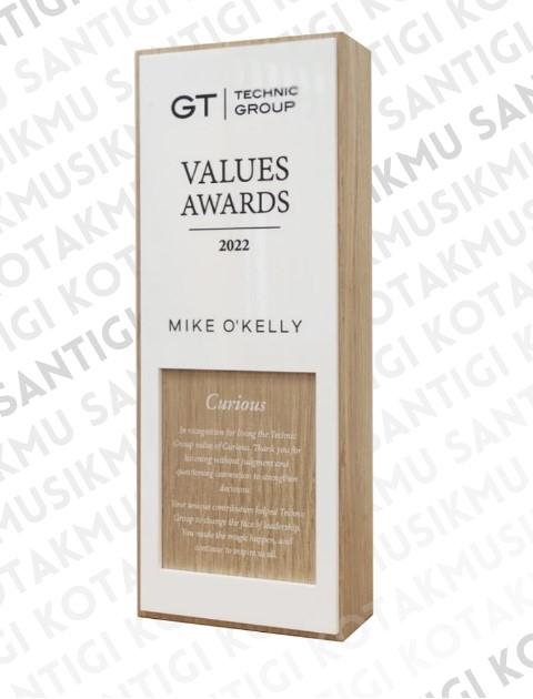 Jual Trophy Kayu Custom (Tipe-4) | Piala Kayu Custom | Plakat Kayu ...