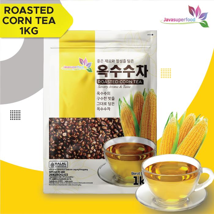 Jual Teh Biji Jagung Panggang Korea Utuh 1kg Lokal / Roasted Corn Seeds ...
