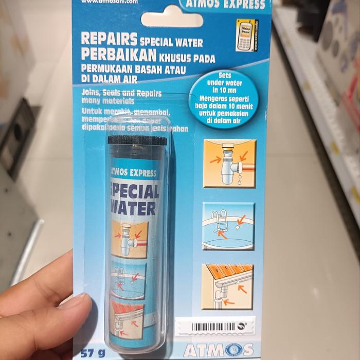 Jual ATMOS Lem Under Water Lem Pipa Kolam Lem Toren Lem Kran Lem di ...