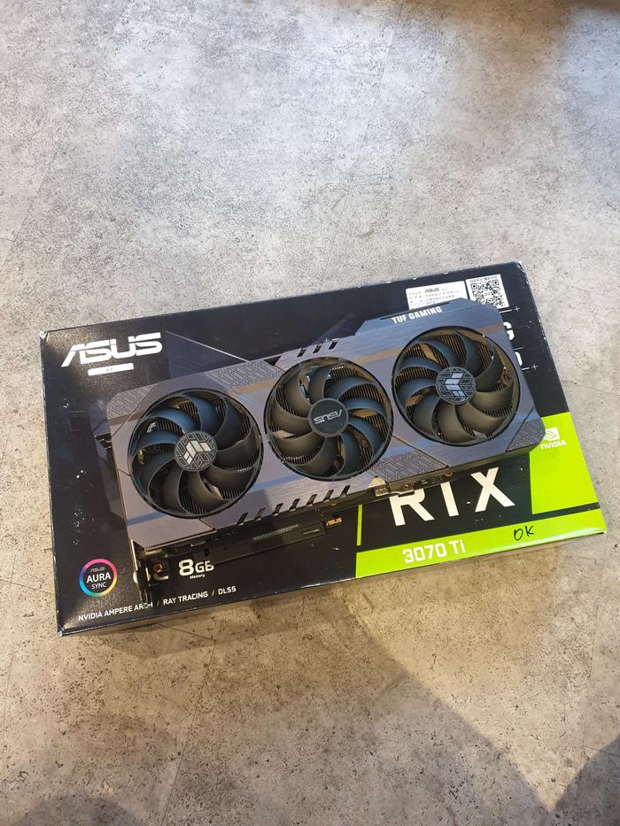 Jual ASUS TUF GAMING RTX 3070 Ti OC 8GB NVIDIA VGA / RTX 3070Ti ...