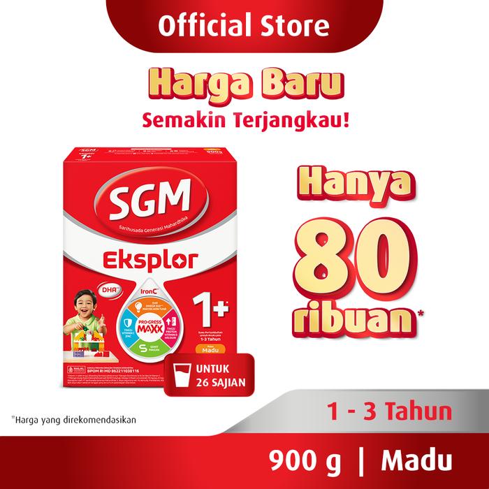 Promo SGM Eksplor 1+ dengan IronC Susu Pertumbuhan Rasa Madu 900GR - Jakarta Timur - SGM ...