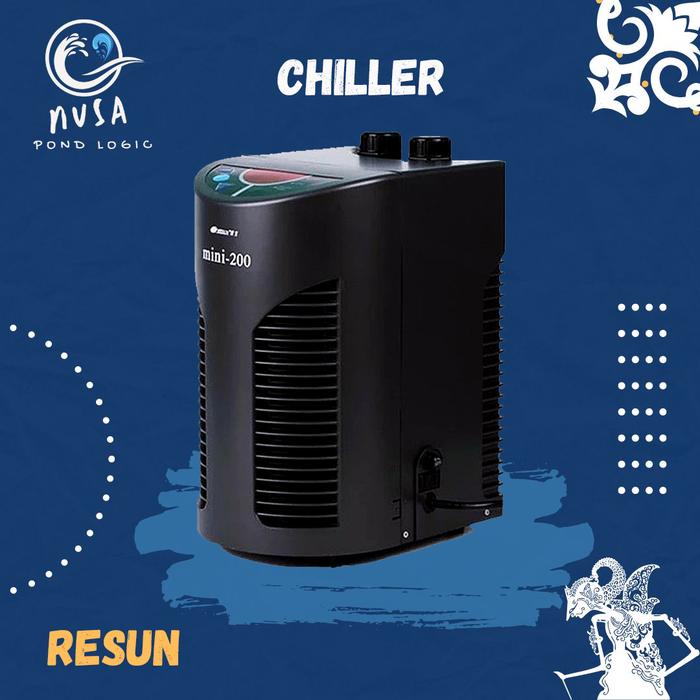 Jual Water Cooler Aquascape Aquarium Resun Mini Chiller 200 - Kota ...