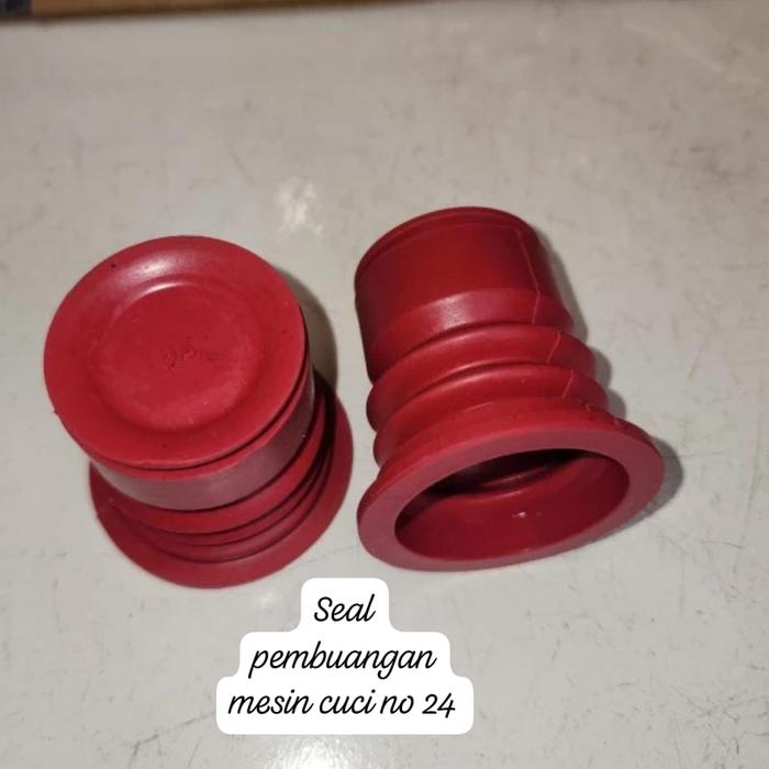 Jual SEAL PEMBUANGAN MESIN CUCI NO 24 WARNA MERAH - Kota Bekasi - karya ...