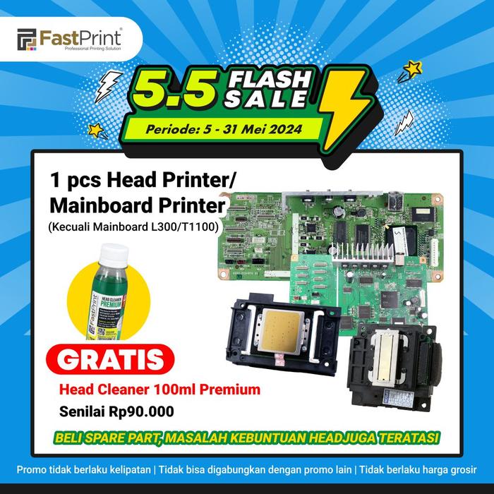 Jual Print Head Epson L1110, L3110 L3150, L4150, L4160, L5190 Original ...