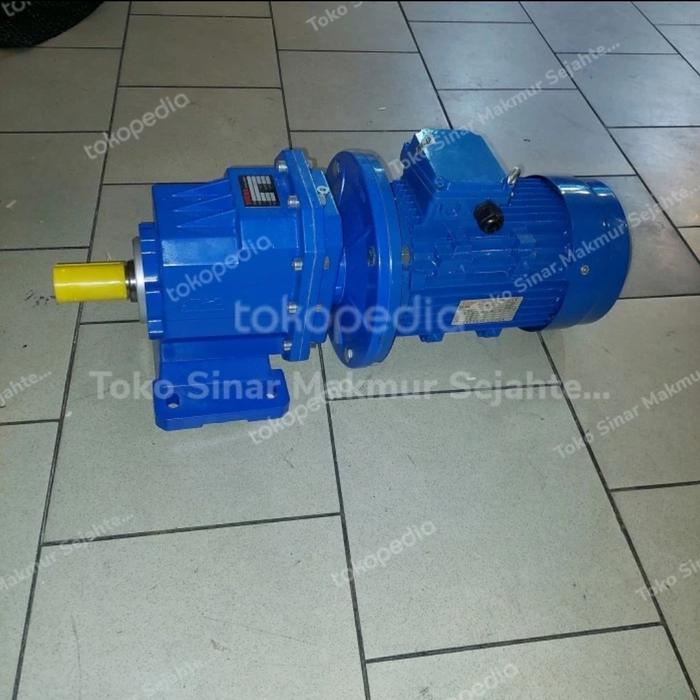 Jual HELICAL GEAR MOTOR 5,5 HP 4 KW 3 PHASE RATIO 38 FOOT MOUNTED - Jakarta Barat - Toko Sinar ...