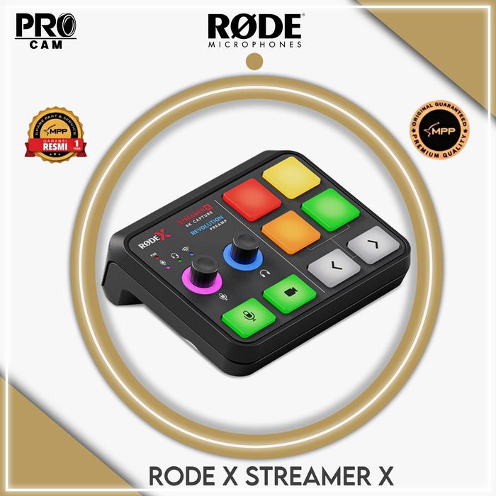 Jual RODE X Streamer X Audio Interface and Video Streaming Console ...