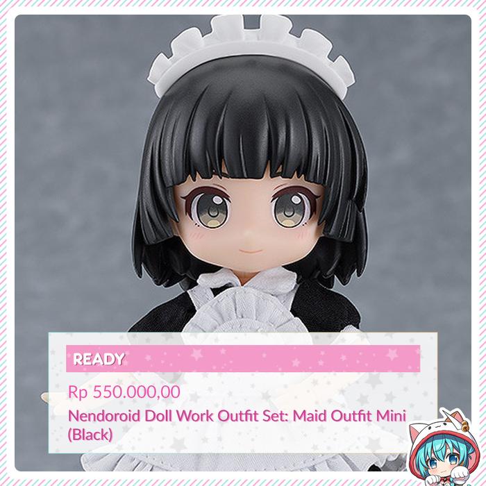 Jual Nendoroid Doll Work Outfit Set: Maid Outfit Mini (Black) - Jakarta ...