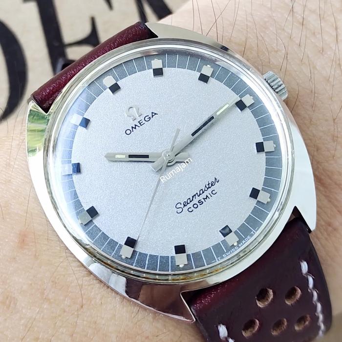 Jual Rare Vintage Omega Seamaster Cosmic Sand Sector Dial Manual ...