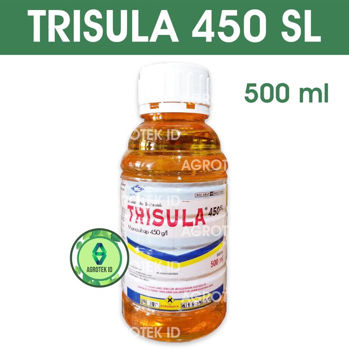 Jual TRISULA 450 SL 500 ml Insektisida Wereng Ulat Kutu Daun Thrips ...