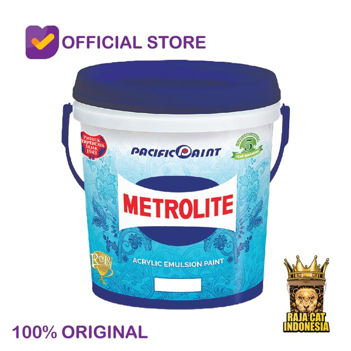 Jual CAT TEMBOK DAN PLAFOND | METROLITE WARNA PUTIH KEBIRUAN KEMASAN 3. ...