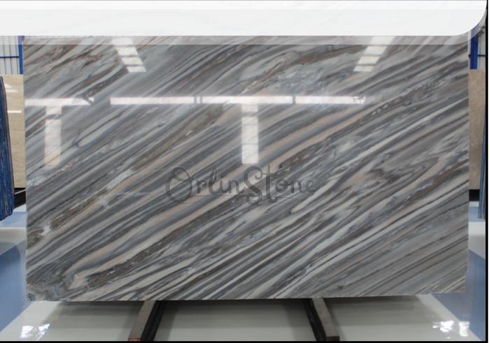 Jual Marmer lembaran POLYSANDRO BROWN dinding Marble lantai Slab ...