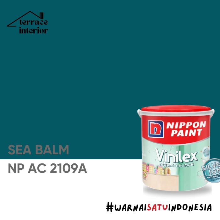 Promo Cat Tembok Vinilex Silver Ion Nippon Paint Interior Warna Tosca ...